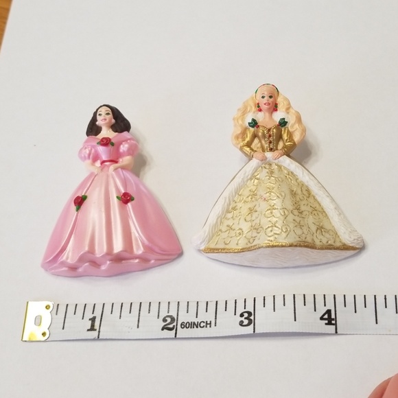 Barbie | Jewelry | Vintage Holiday Barbie Pin Duo | Poshmark